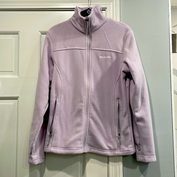 Columbia | Jackets & Coats | Columbia Womens Lavender Fullzip Fleece ...